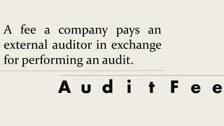 A study on Audit fees in Bangladesh | PPTX