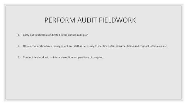 Audit Framework Presentation Pptx