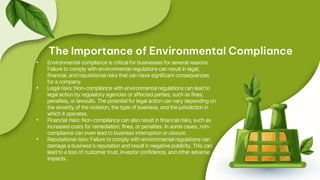 Navigating Environmental Compliance: The Importance of Audit Gap ...