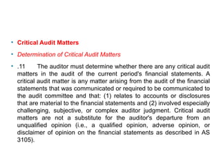 Audit I - Chapter 6, Audit Report T.pptx