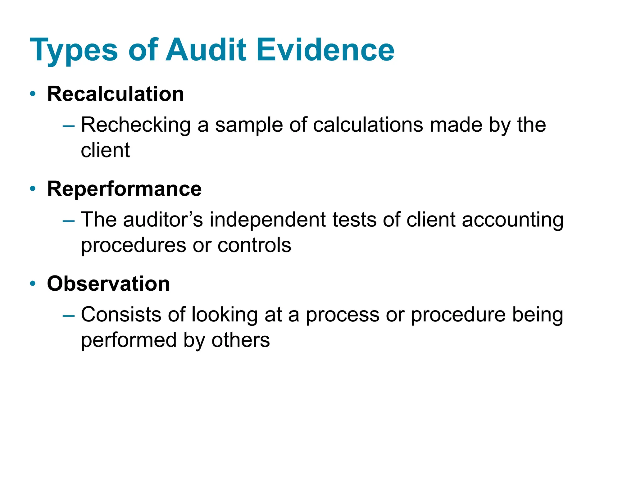 Audit I Ch 4.2 Audit Evidence and Documentation.pptx