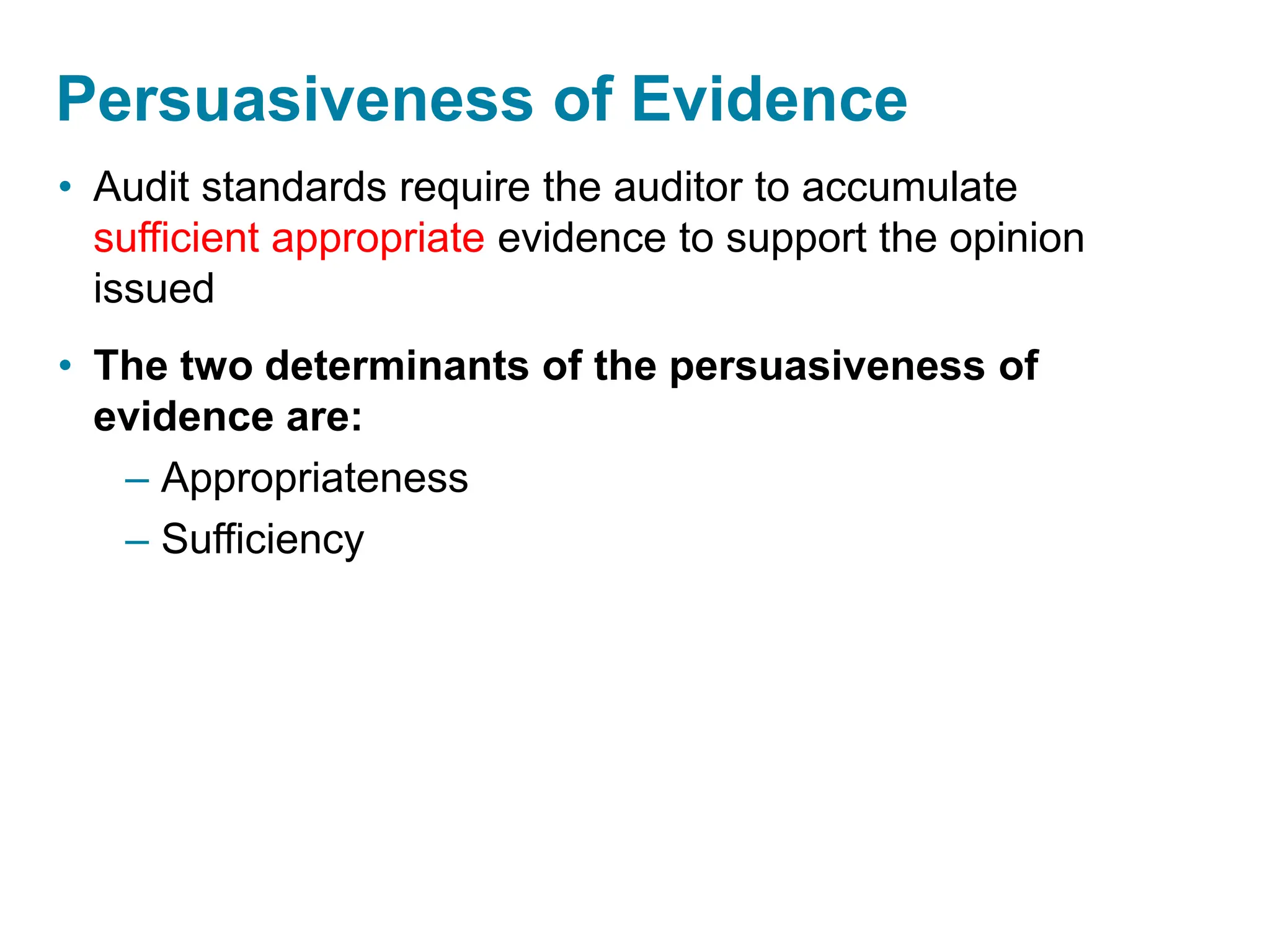 Audit I Ch 4.2 Audit Evidence and Documentation.pptx