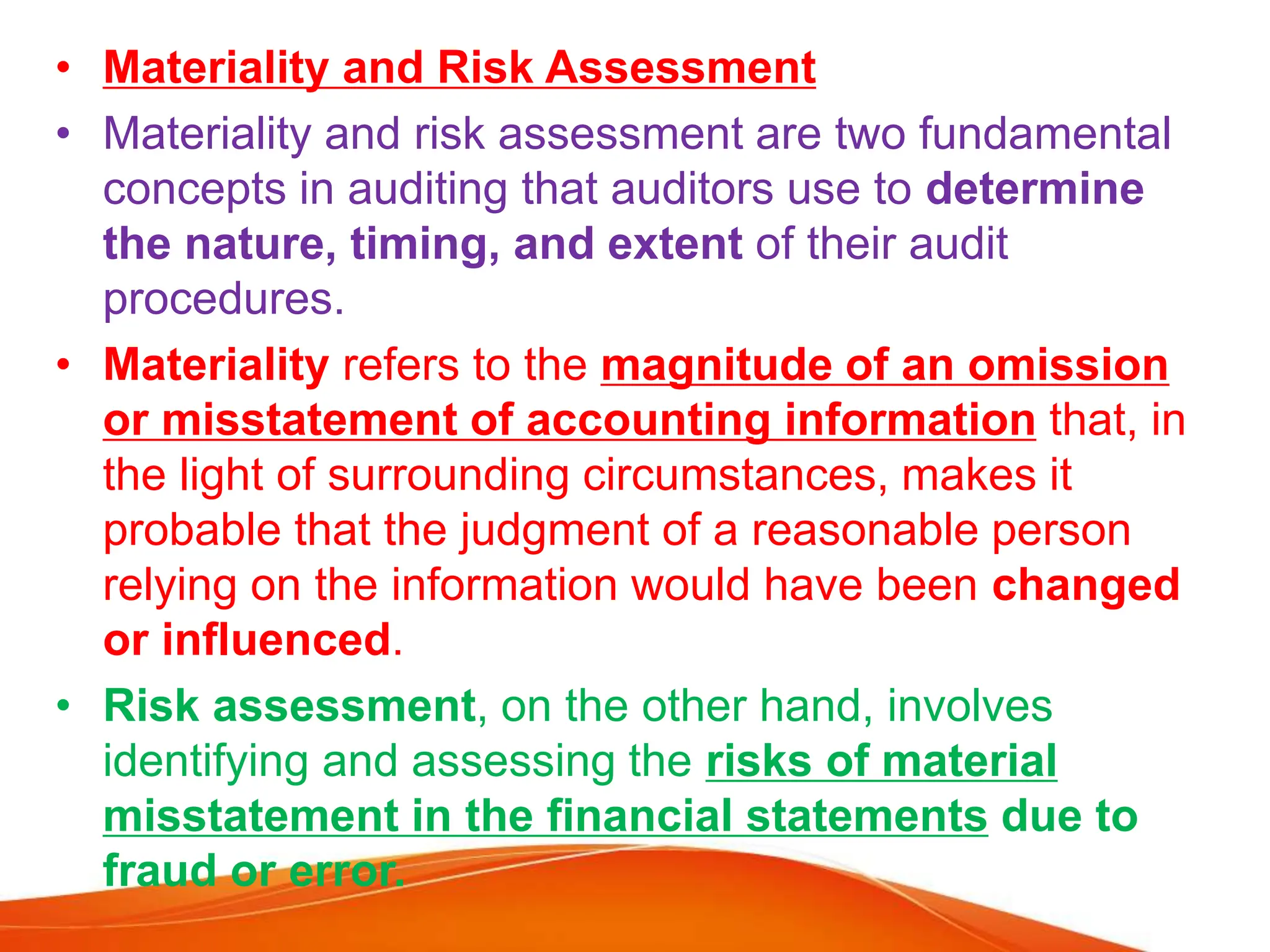 Auditing principles and practices, chapter 2 | PPTX
