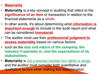 Auditing principles and practices, chapter 2 | PPTX