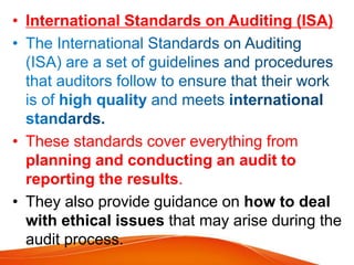 Auditing principles and practices, chapter 2 | PPTX