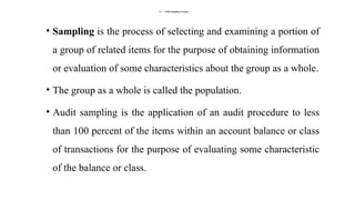 AUDIT II CH-1 accounting accountingaccounting | PPTX