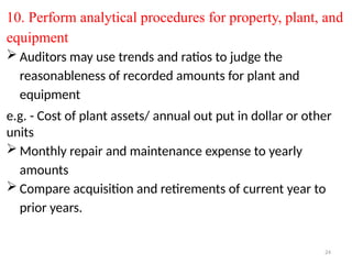 Chapter Five: Audit of Property, Plant, and Equipment and the Related ...