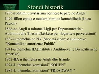 Auditimi i Brendshem(Punim Diplome) | PPT