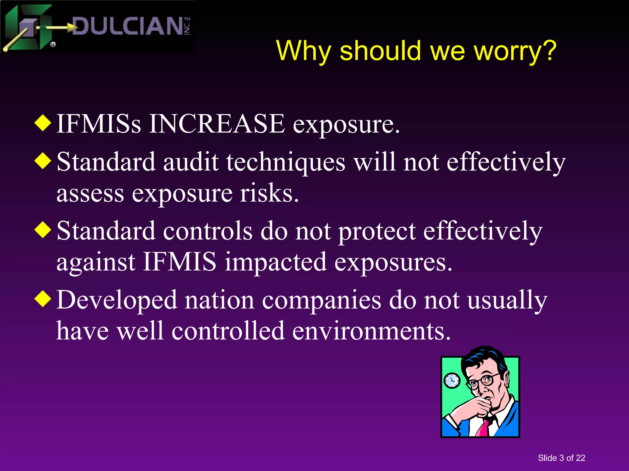 Audit Implications of Integrated Financial Management Information Systems | PPT