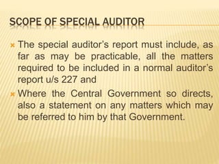 Special Auditing | PPTX