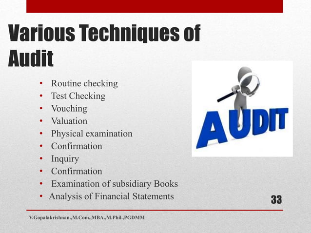 Auditing | PPTX