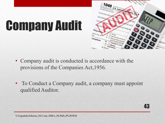 Auditing | PPTX