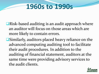 History of Auditing | PPTX