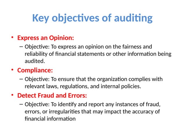 AUDITING-PPT.pptx introduction to auditing | PPTX