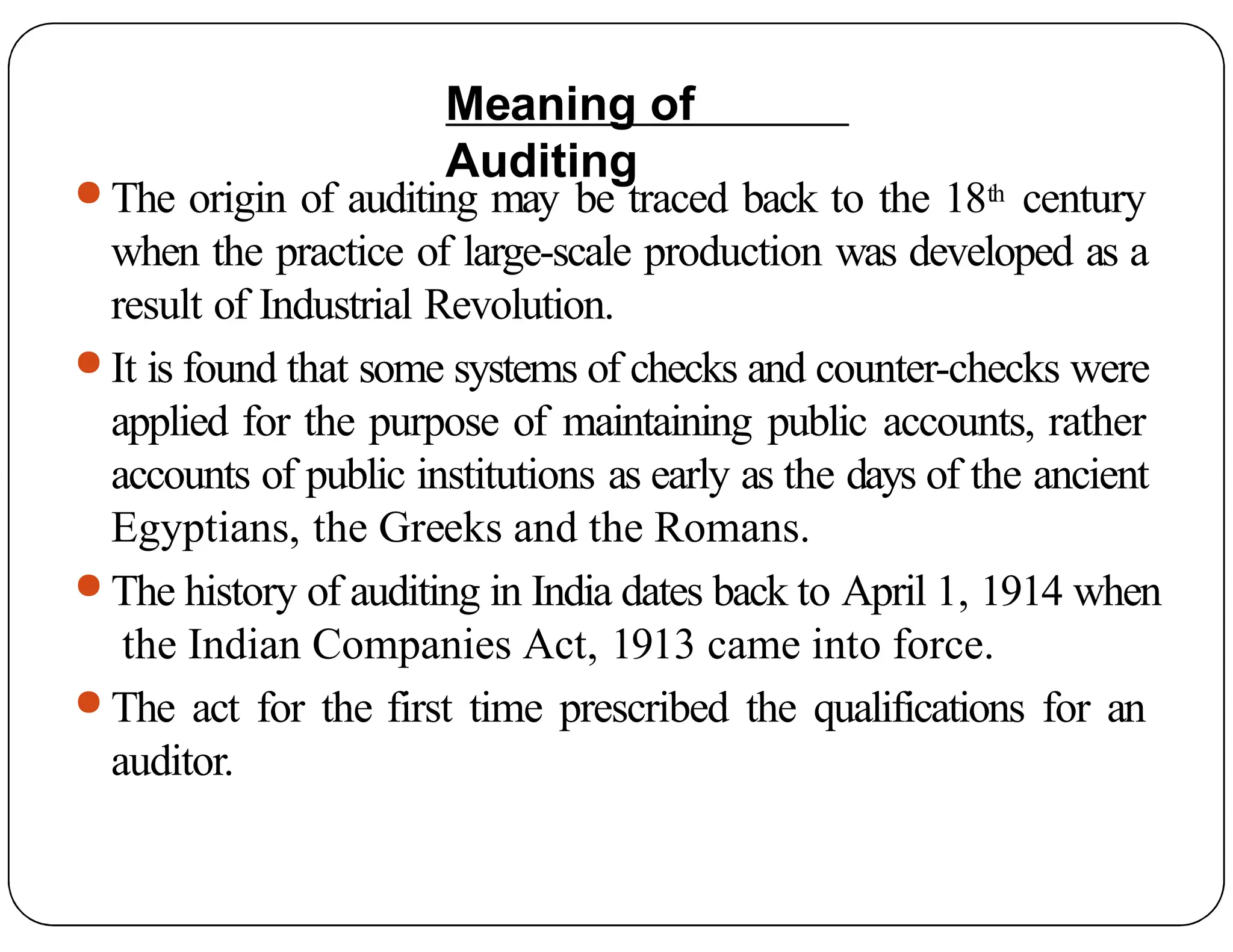 AUDITING new audit types of audit and audit latest | PPTX