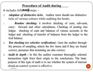 AUDITING new audit types of audit and audit latest | PPTX