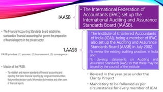 Auditing and assurance standards | PPTX