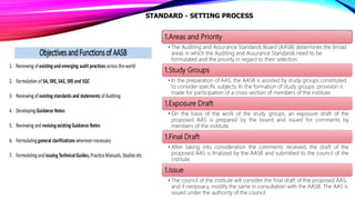 Auditing and assurance standards | PPTX