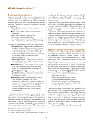 Auditing application controls | PDF | Computer Software and Applications | Computing