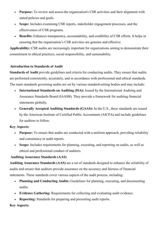 Auditing subject-bba ,ipu,du,amity university subject | PDF