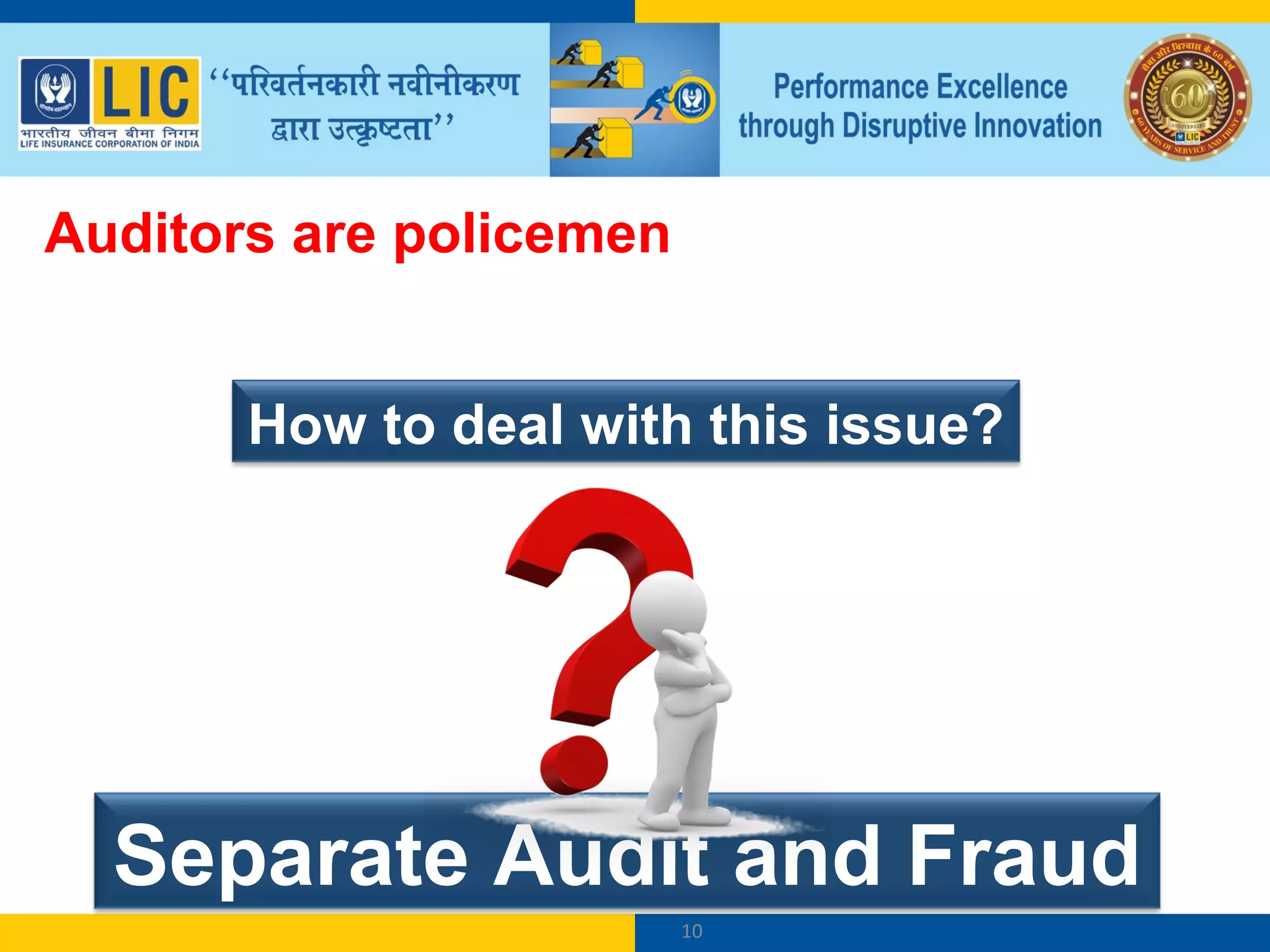 Auditing for fraud detection | PPT
