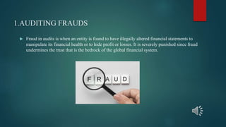 AUDITING FRAUDS OF AN ENGLISH COMPANY.PPTX