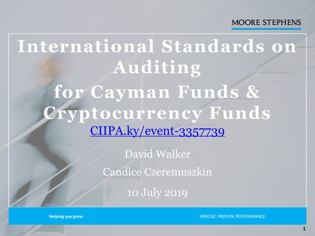 Auditing Cayman Funds and Crypto Funds | PPT