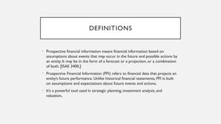 AUDITING II Prospective Financial Information .pptx