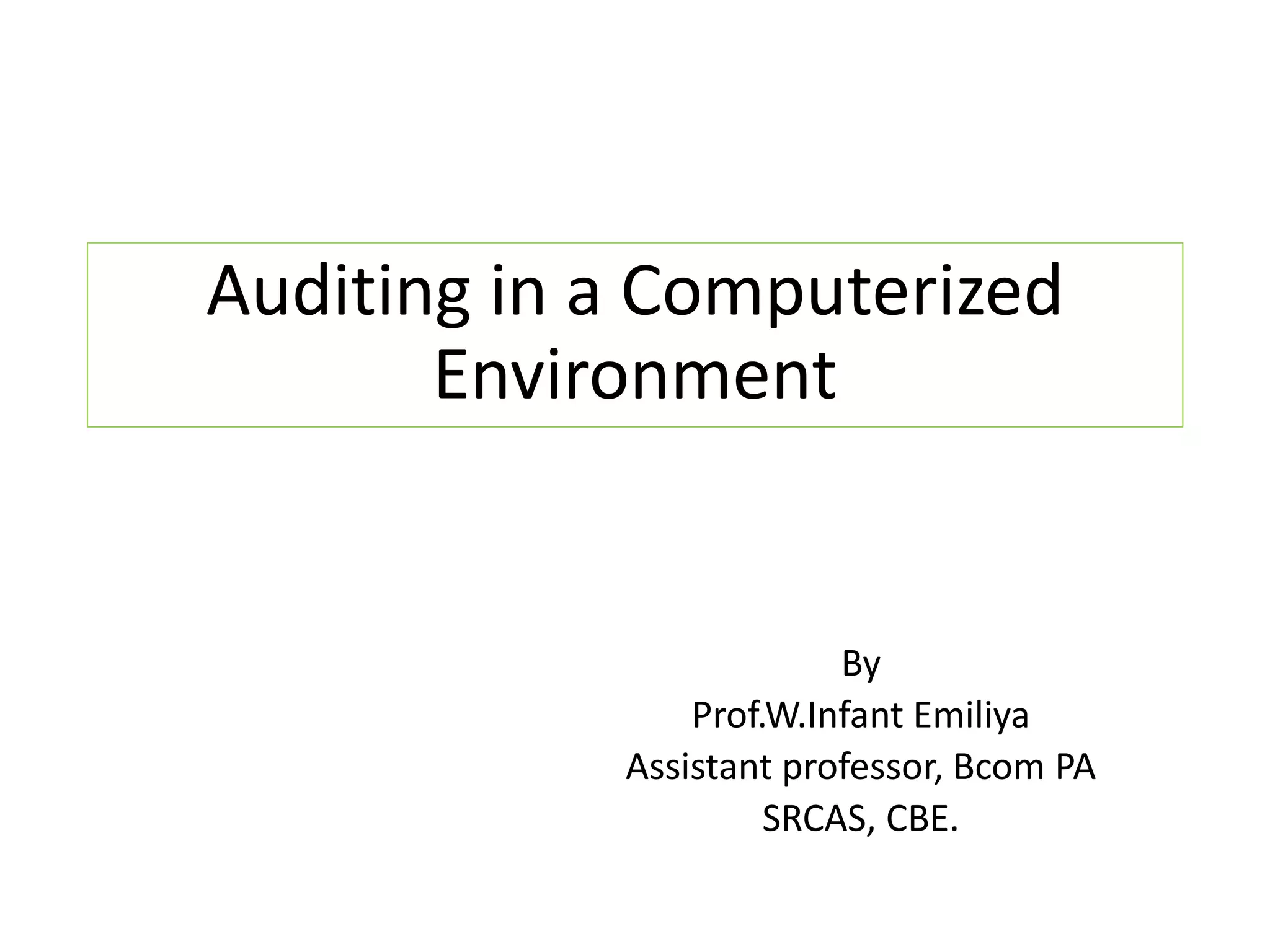 Auditing in computerized environment.pptx