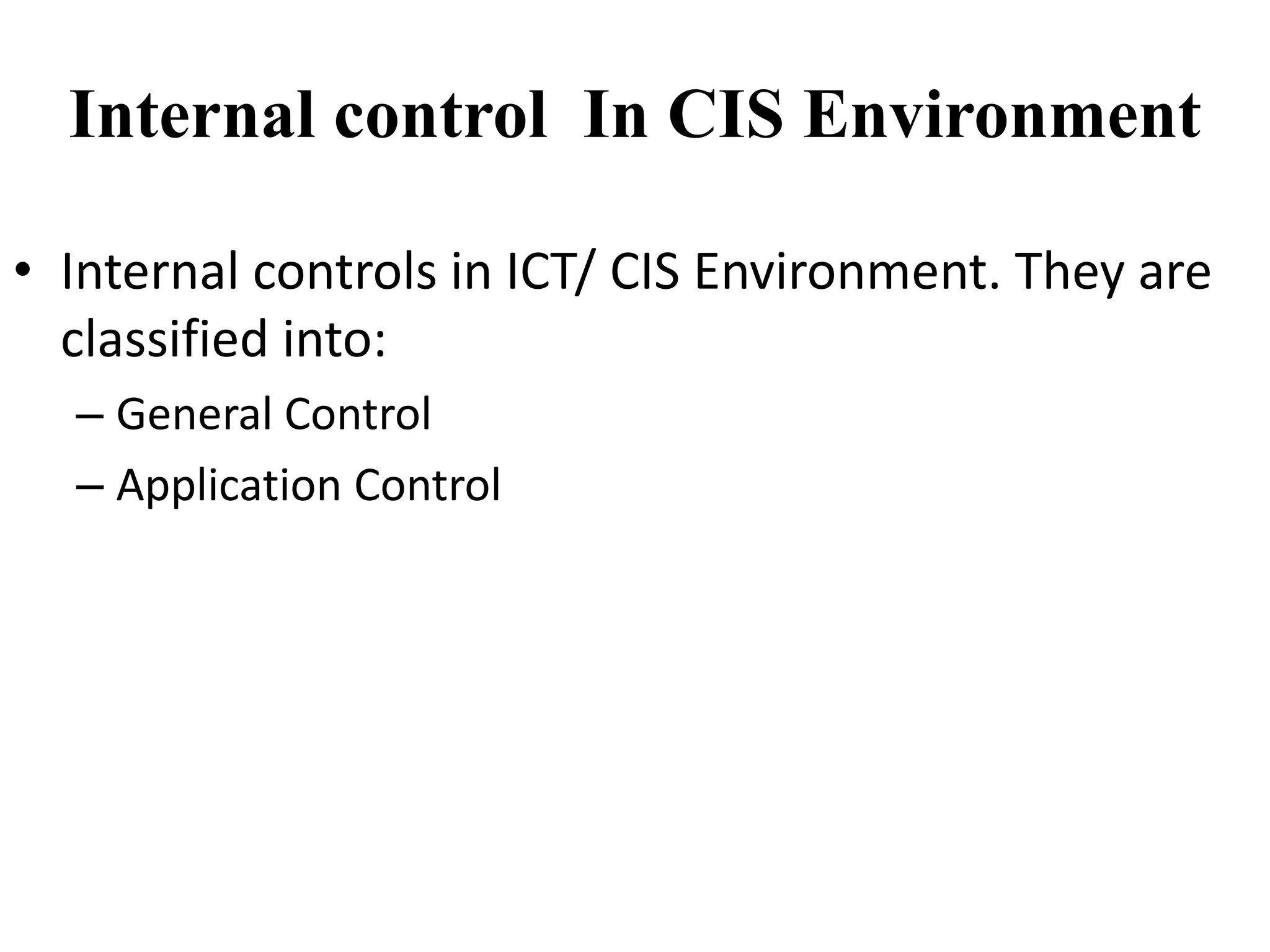 Auditing in Computerized Environment | PPTX