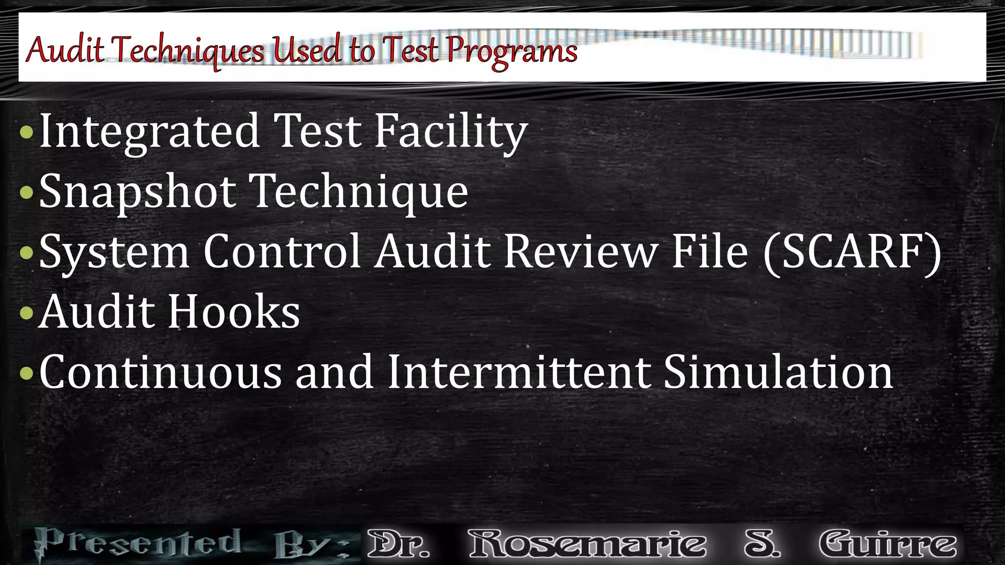 Auditing Information System Pptx Business Business And Finance