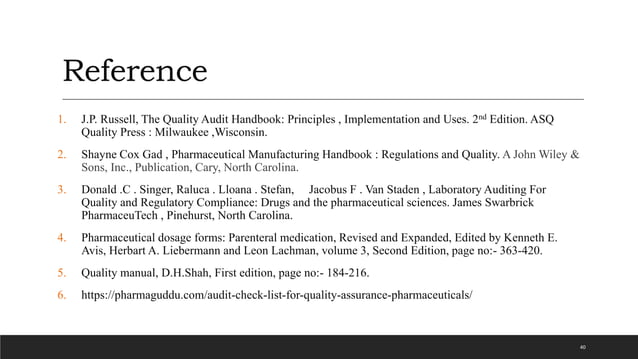 Auditing in QA and Engineering department.pptx