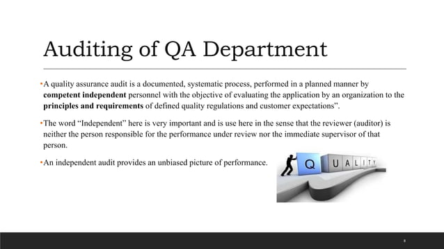Auditing in QA and Engineering department.pptx