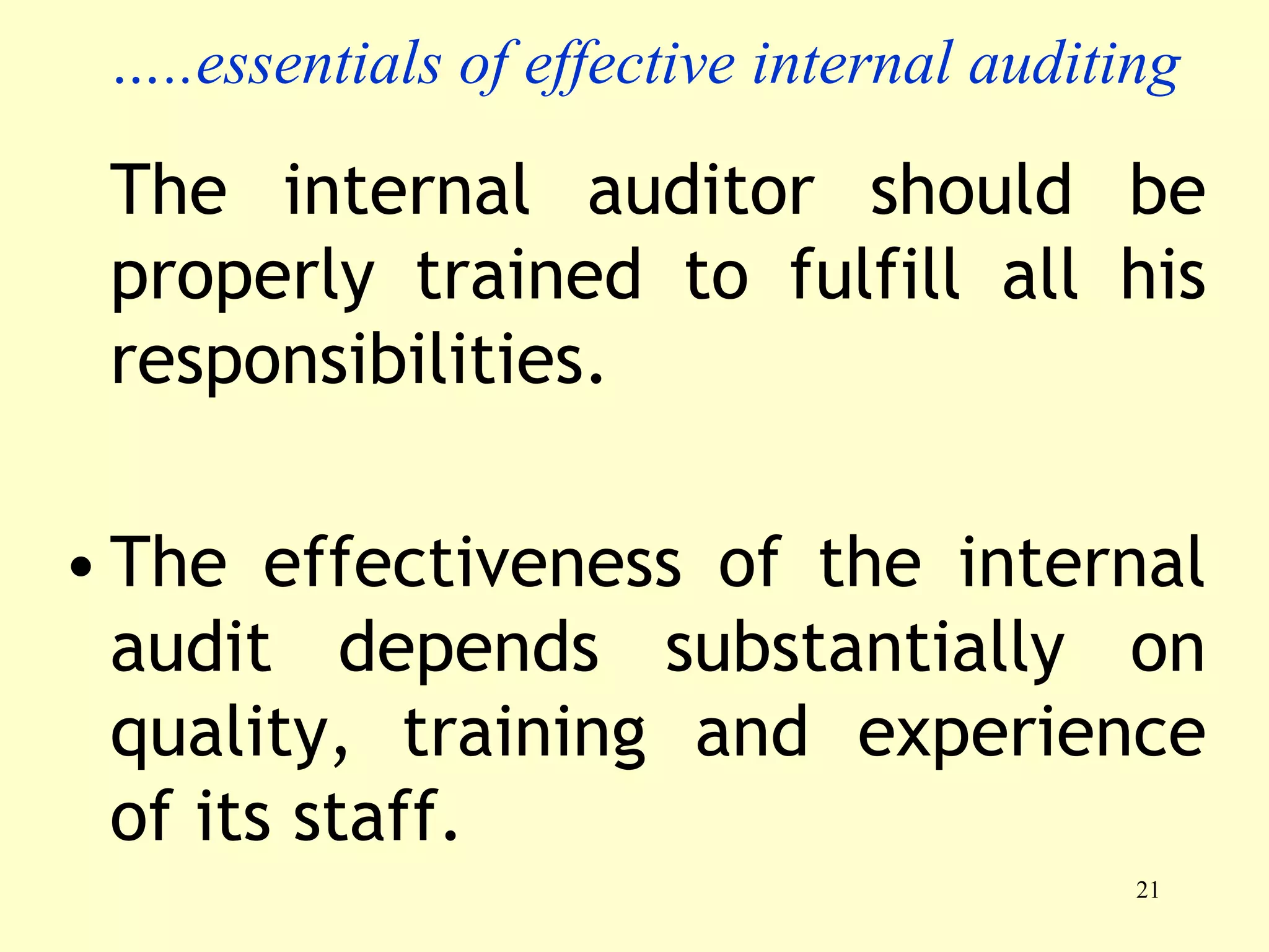 AUDITING_INTERNAL_AUDIT_PRESENTATION.pptx | Business Accounting ...