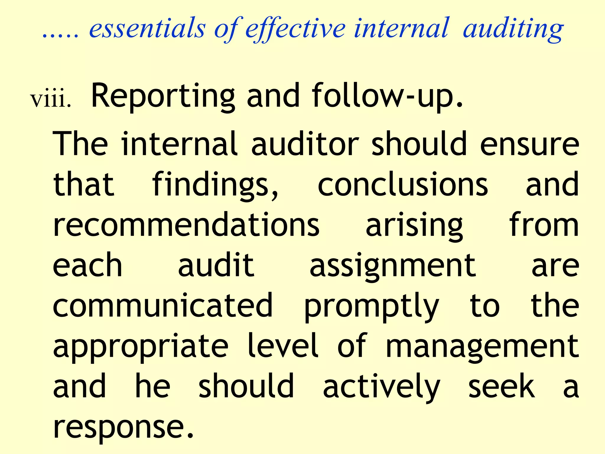AUDITING_INTERNAL_AUDIT_PRESENTATION.pptx | Business Accounting ...