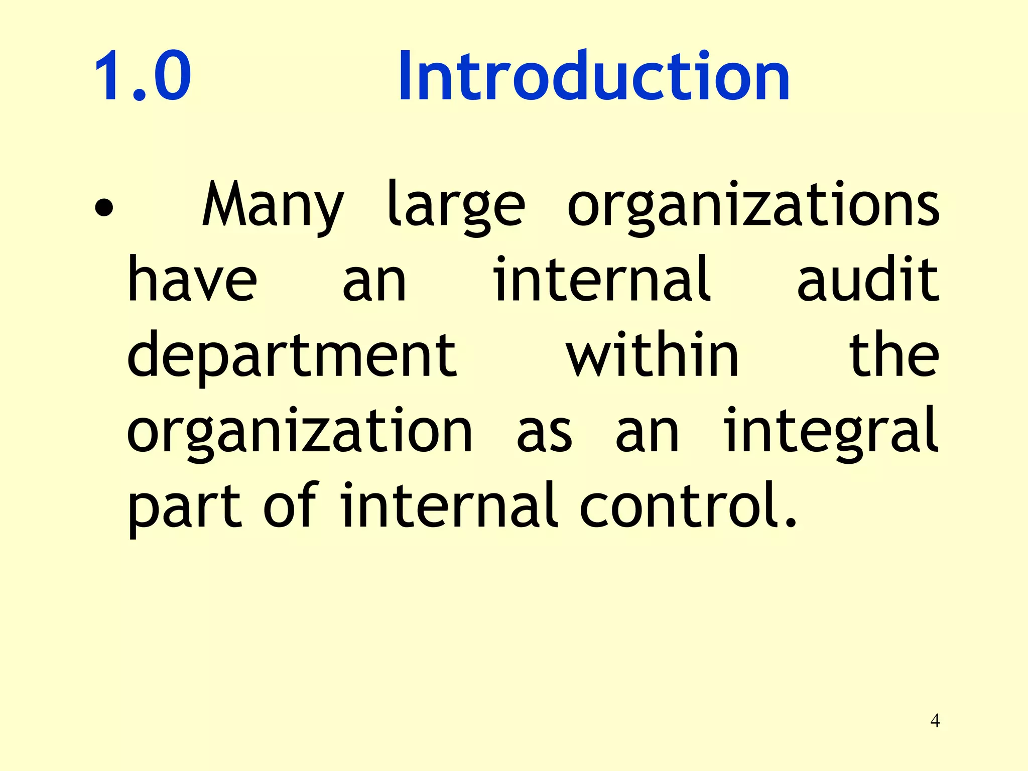 AUDITING_INTERNAL_AUDIT_PRESENTATION.pptx | Business Accounting & Finance | Business