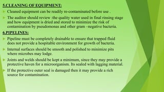 Auditing of microbiological lab | PPTX