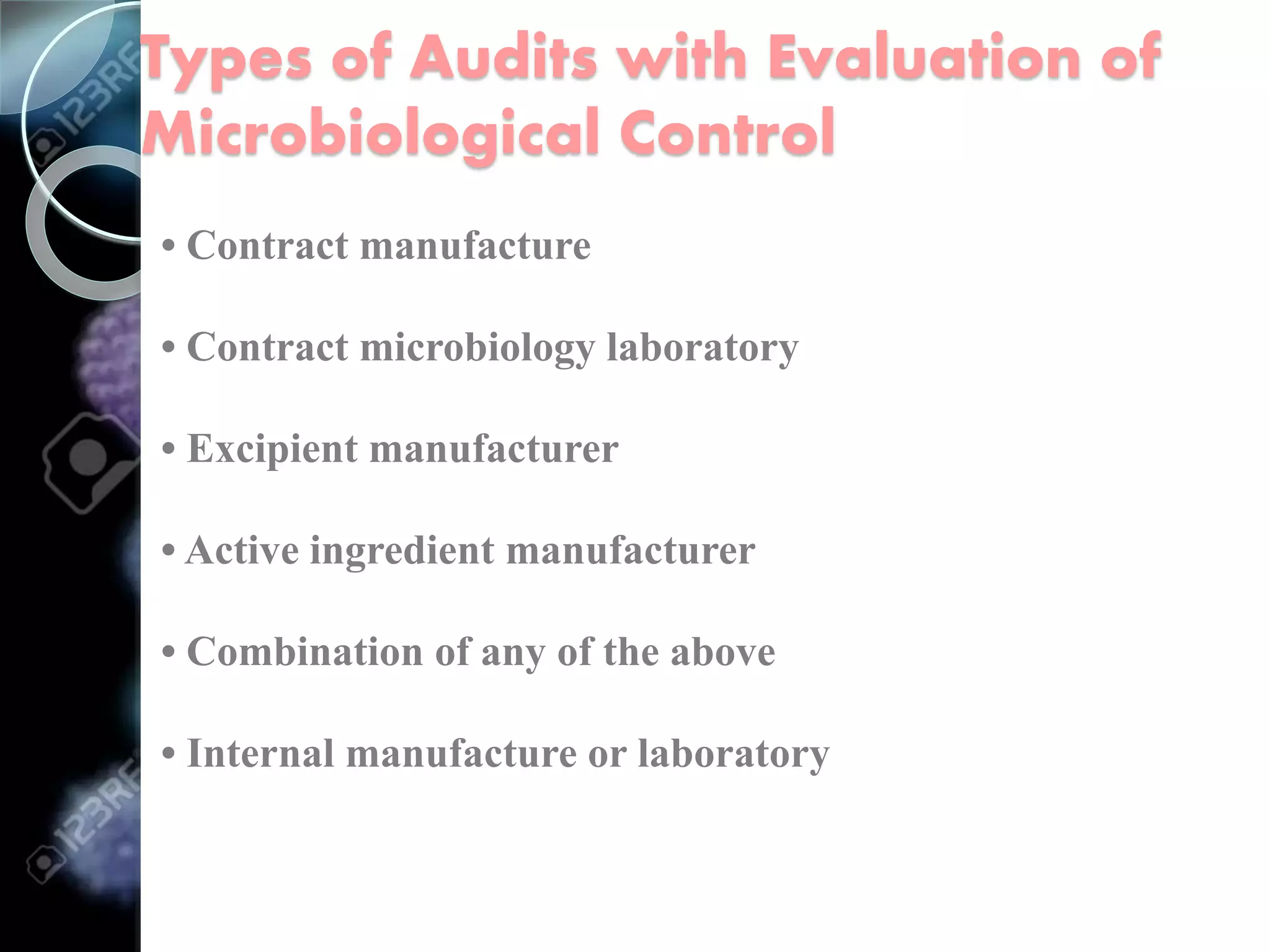 Auditing of microbiology laboratory | PPTX