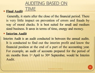auditing introduction ppt will help to identify meaning | PPTX