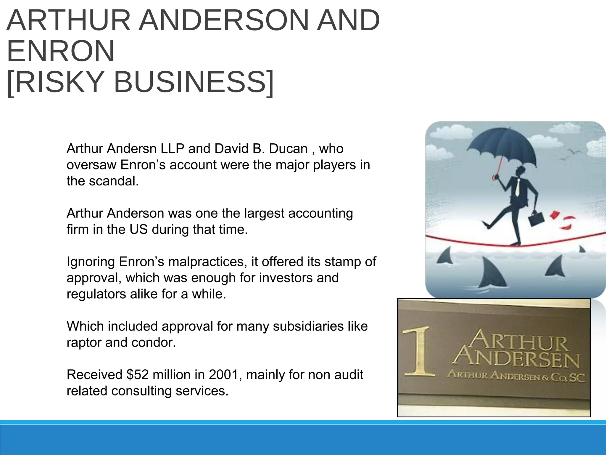 ENRON SCANDAL | PPT