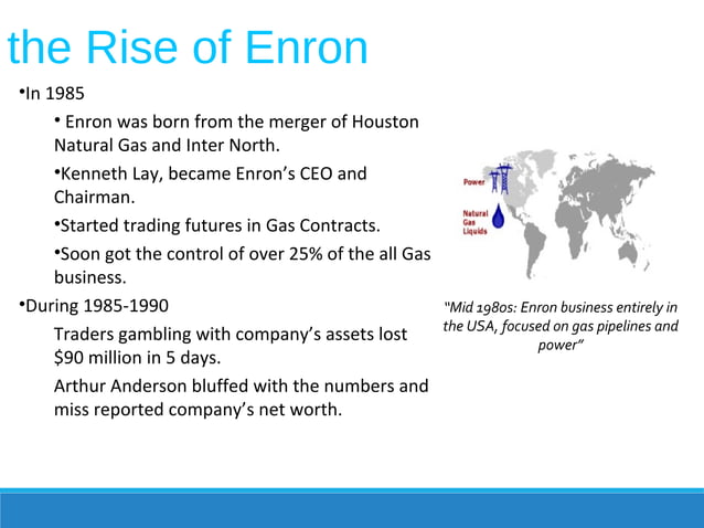 ENRON SCANDAL | PPT | Stocks and Bonds | Personal Investing