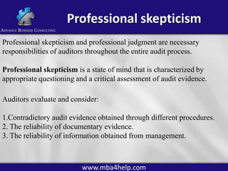Auditing Principles1 | PPTX