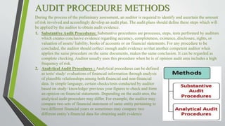 Auditing procedure & internal control system | PPTX