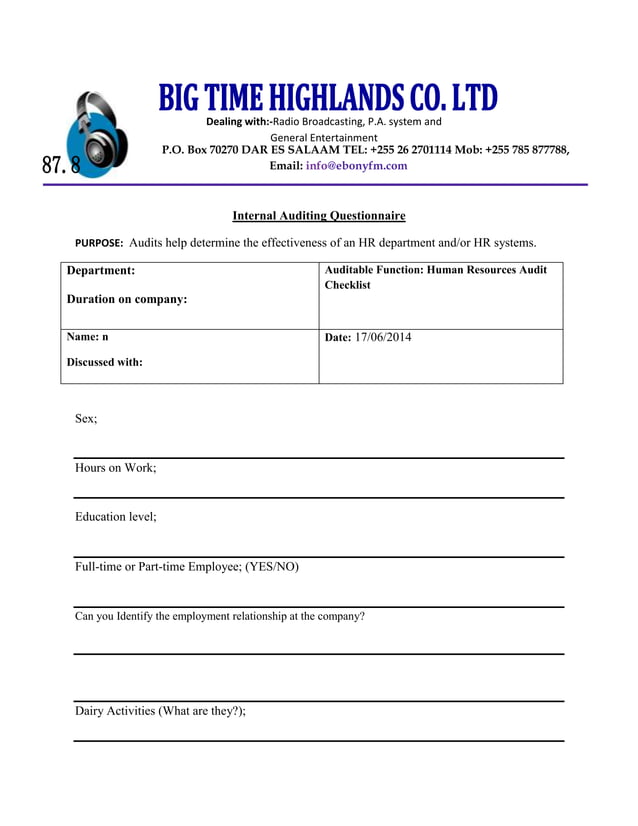 Auditing questions | PDF