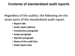 Auditing Short Note.pdf for accounting and finance | PDF