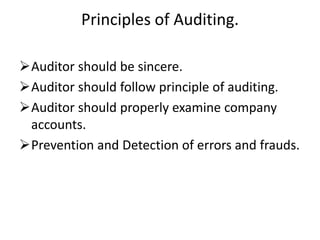 Auditing Short Note.pdf for accounting and finance | PDF