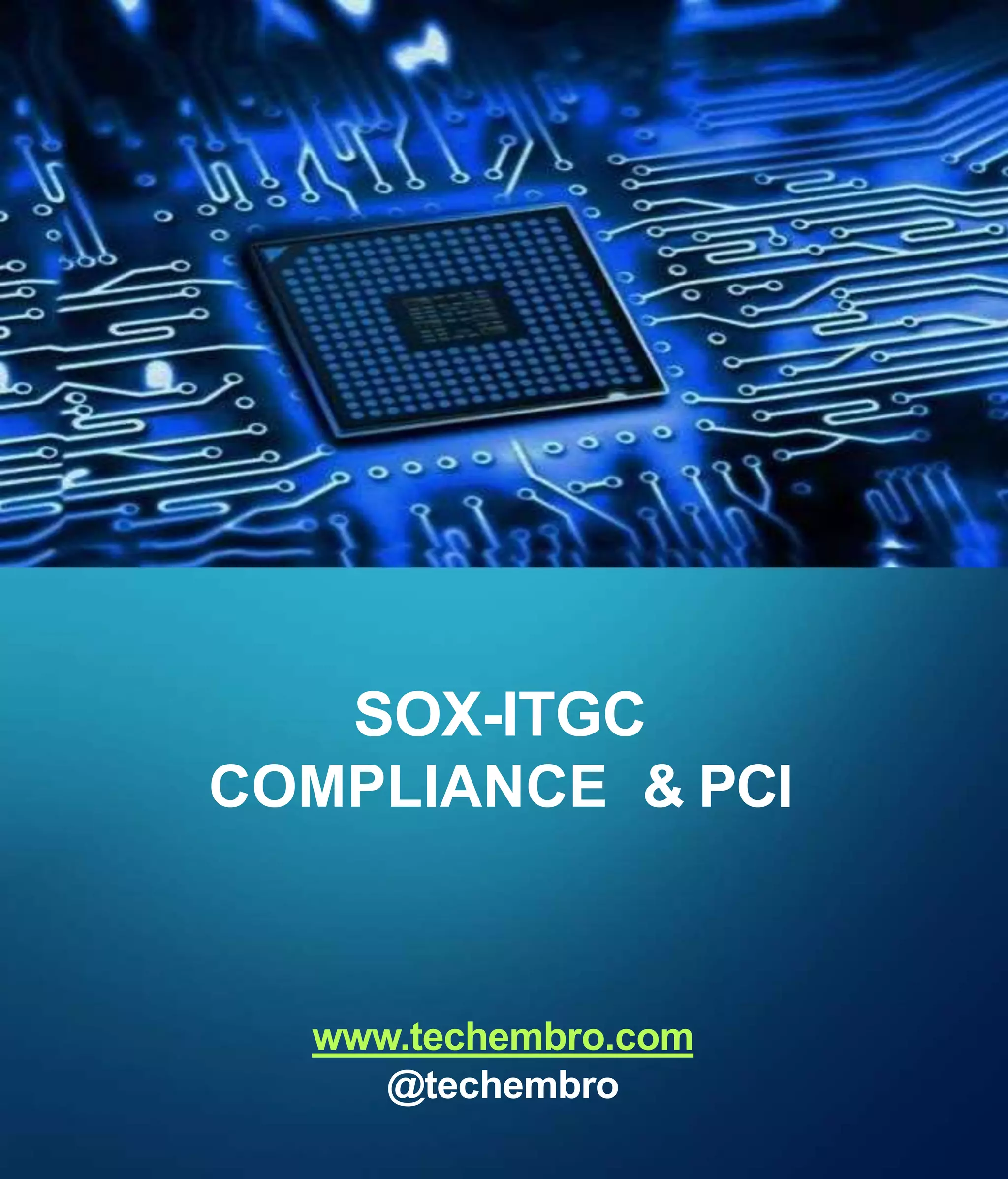 Auditing SOX ITGC Compliance | PPTX