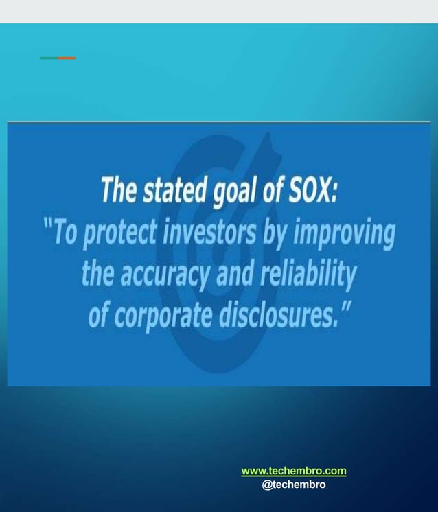 Auditing SOX ITGC Compliance | PPTX