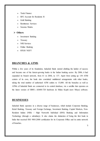 Auditing Standards- IndusInd Bank | DOCX
