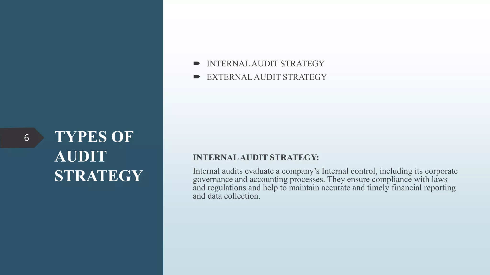 Audit Auditing Strategies Pptx